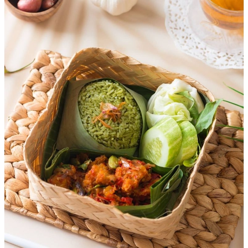 Jual Besek Bambu Pipiti Anyam 15x15 Natural | Shopee Indonesia