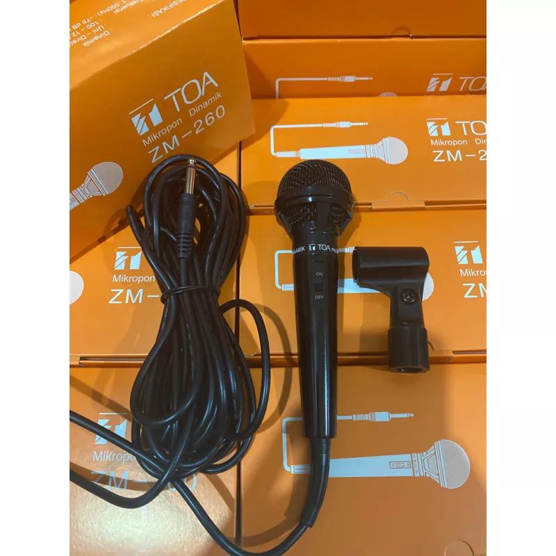 Jual Toa Mic kabel toa zm-260.mic toa zm-260.mic legendary | Shopee Indonesia