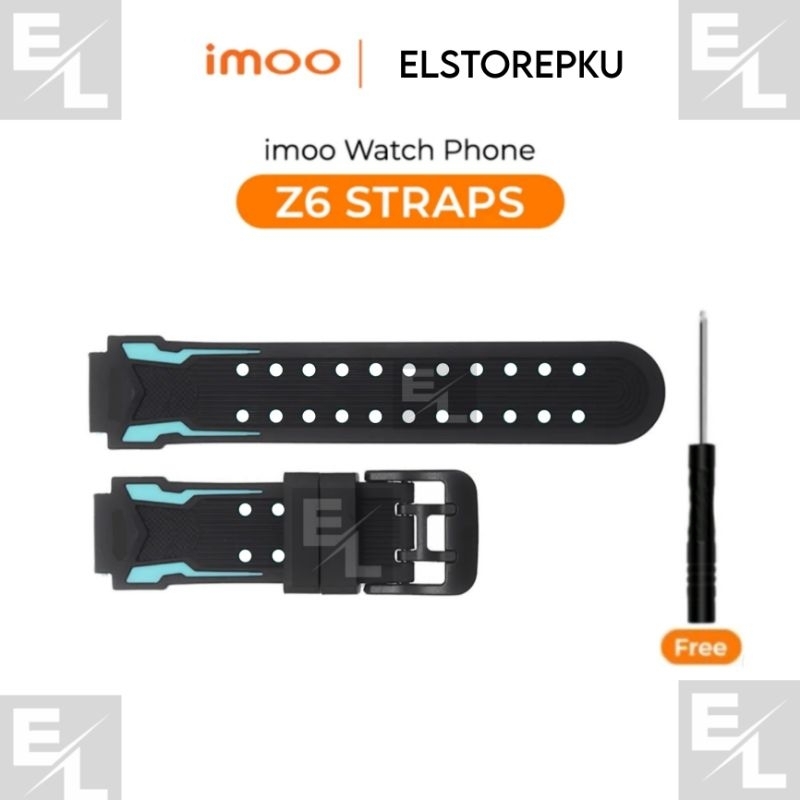 Jual Tali Watch IMOO Z6 Strap Jam Tangan ORI Original Purple Ungu ...