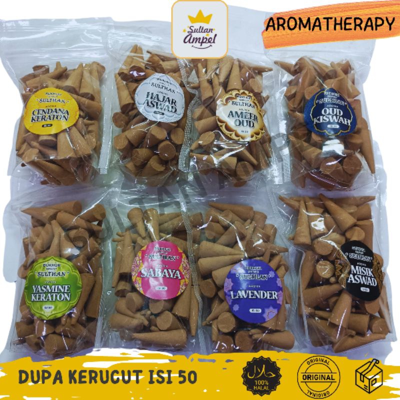 Jual Dupa Gaharu Kerucut Bukhur Aneka Aroma Maghribi, Lavender, Yasmin ...