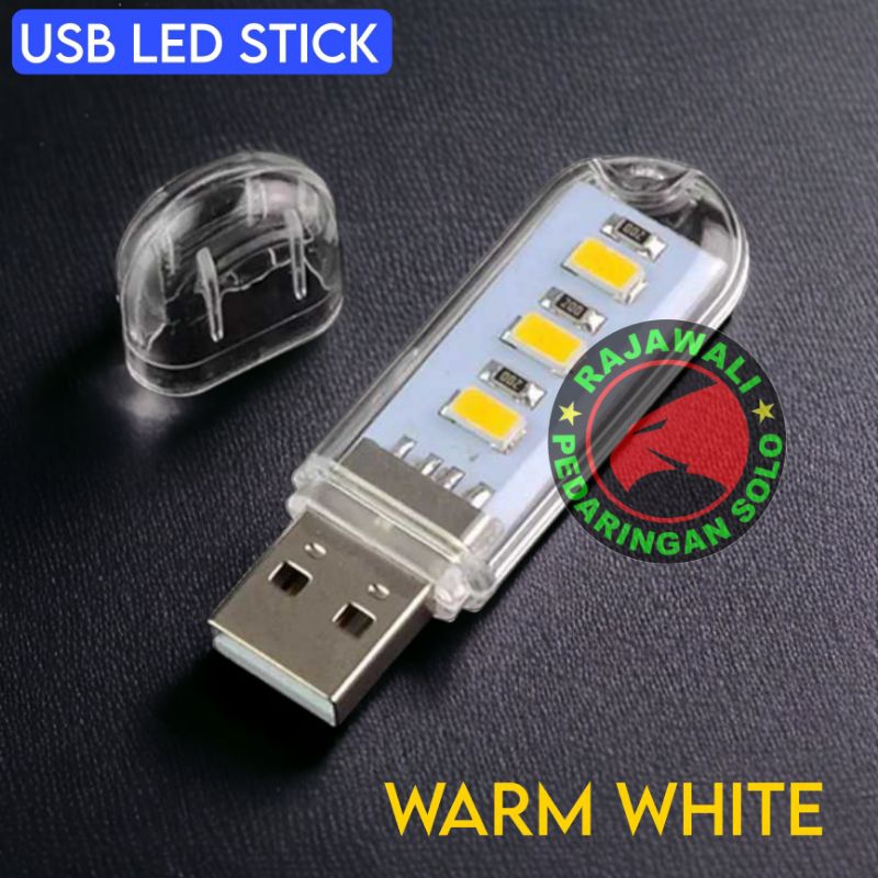 Jual LAMPU USB MINI STICK LED USB MINI 5V LAMPU DARURAT LILIN ...