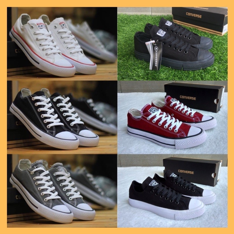Jual SEPATU SNEAKERS CLASSIC PENDEK PRIA WANITA SEPATU SNEAKERS BASIC ...