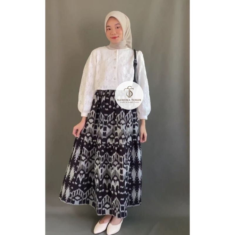 Jual SABRINA TENUN - LAURA SET ROK TENUN ( LIMA PILIHAN WARNA ...