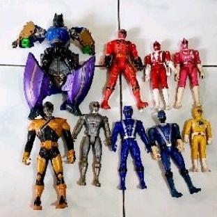 Jual Action figure Power Rangers second original bandai rare vintage ...