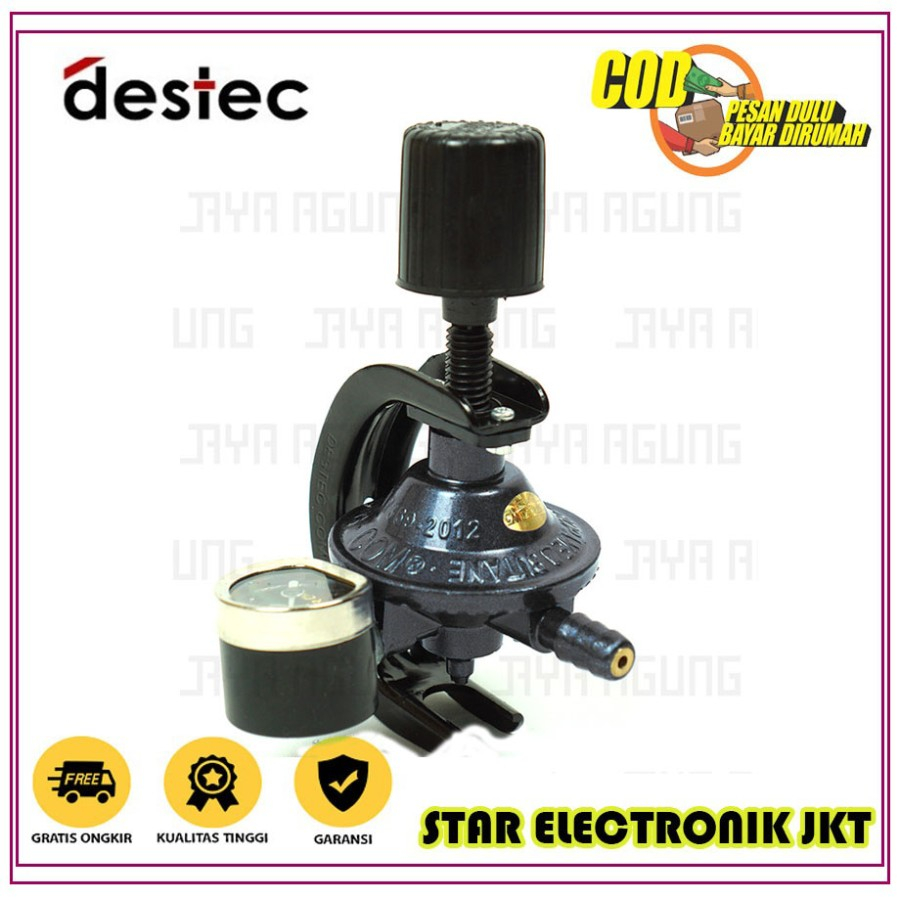 Jual Destec COM-U12RM Tekanan Rendah dengan Meter | Shopee Indonesia