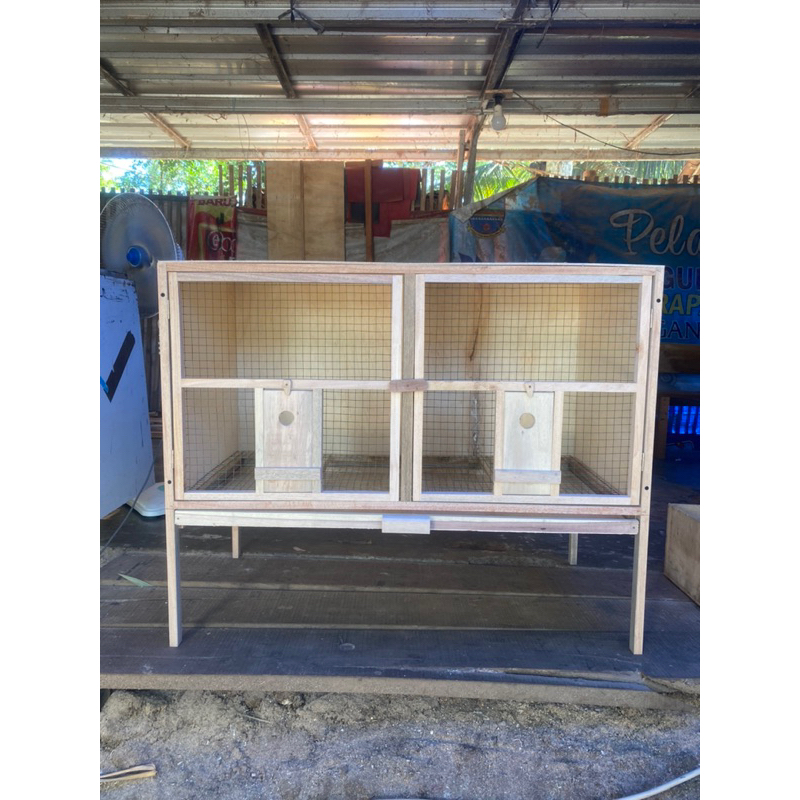 Jual kandang merpati 2 ruang | kandang merpati kolong | Shopee Indonesia