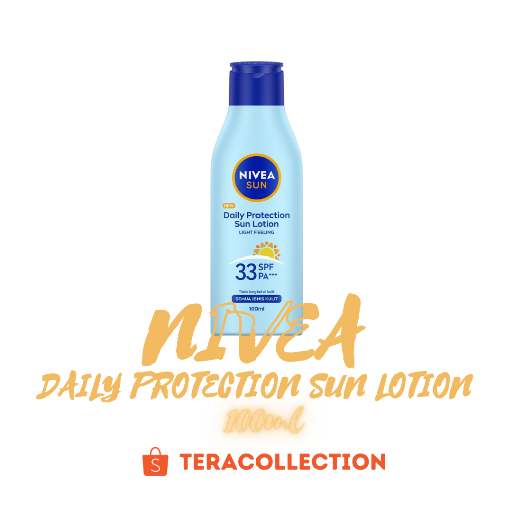 Jual Nivea Body Lotion Daily Protection Sun Lotion SPF33 PA+++ - 100ml ...