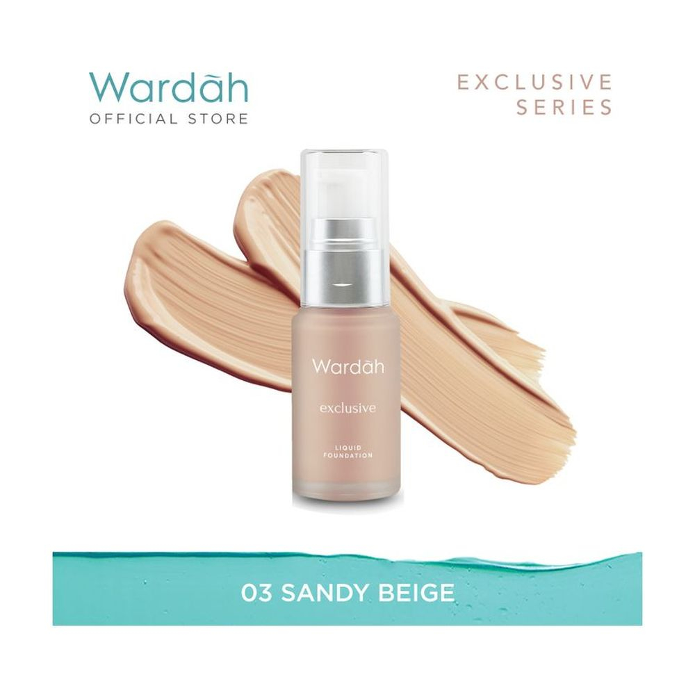 Jual Wardah Exclusive Liquid Foundation 20 ml | Shopee Indonesia