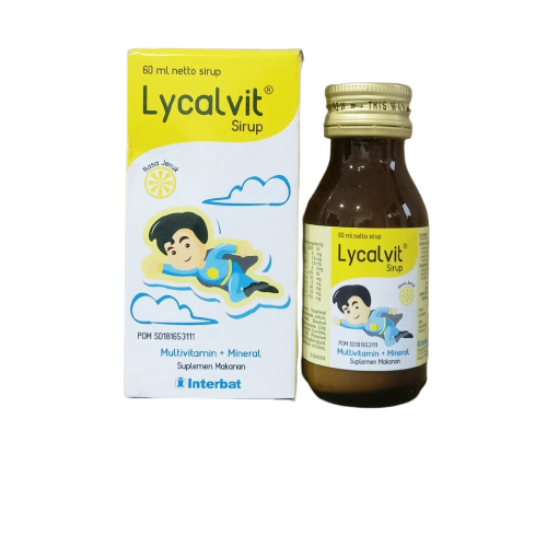 Jual Lycalvit Sirup 60 ml Interbat | Shopee Indonesia