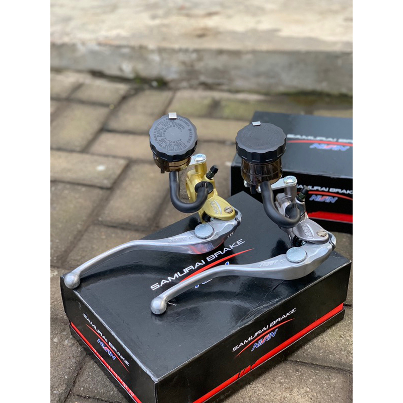 Jual Master Rem Kanan Atas Nissin Samurai Radial 16mm | Shopee Indonesia