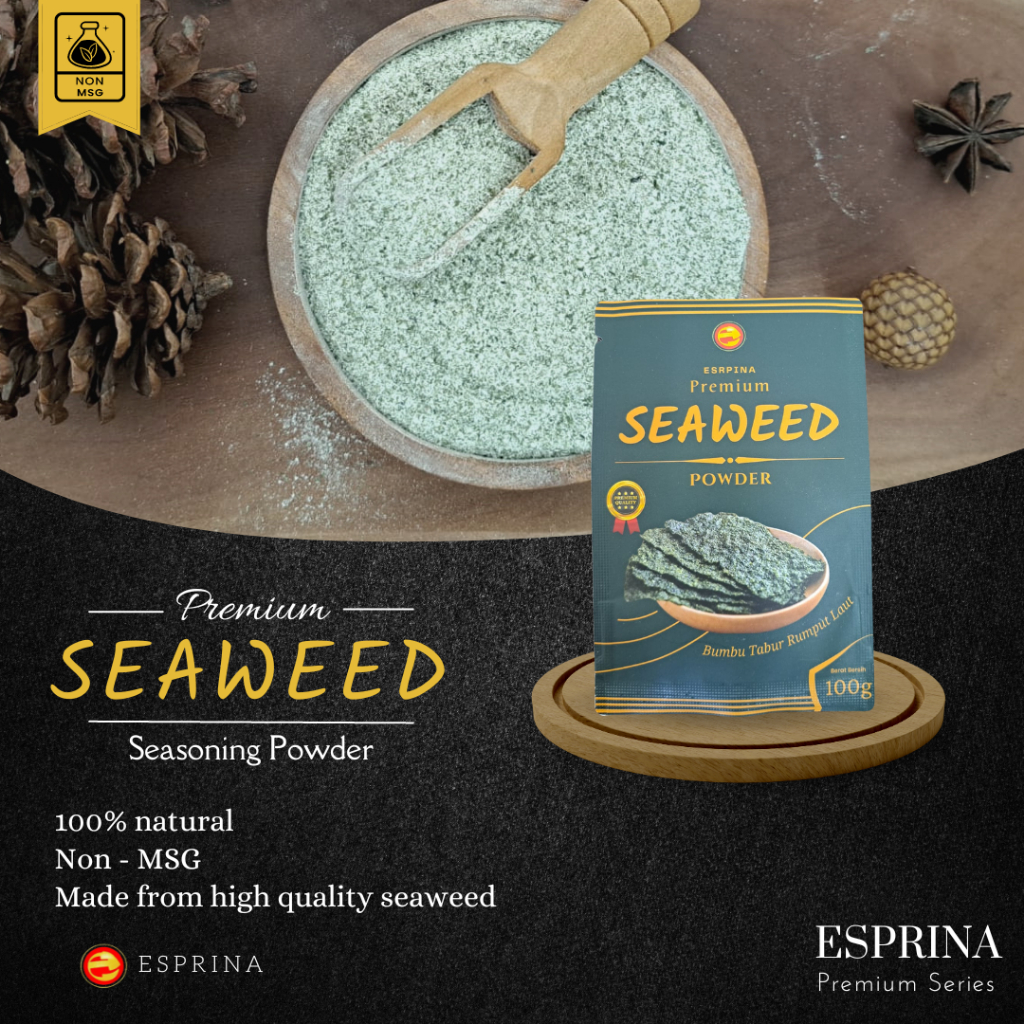 Jual Bumbu Tabur NON MSG - SEAWEED - Rasa Rumput Laut - Seasoning ...