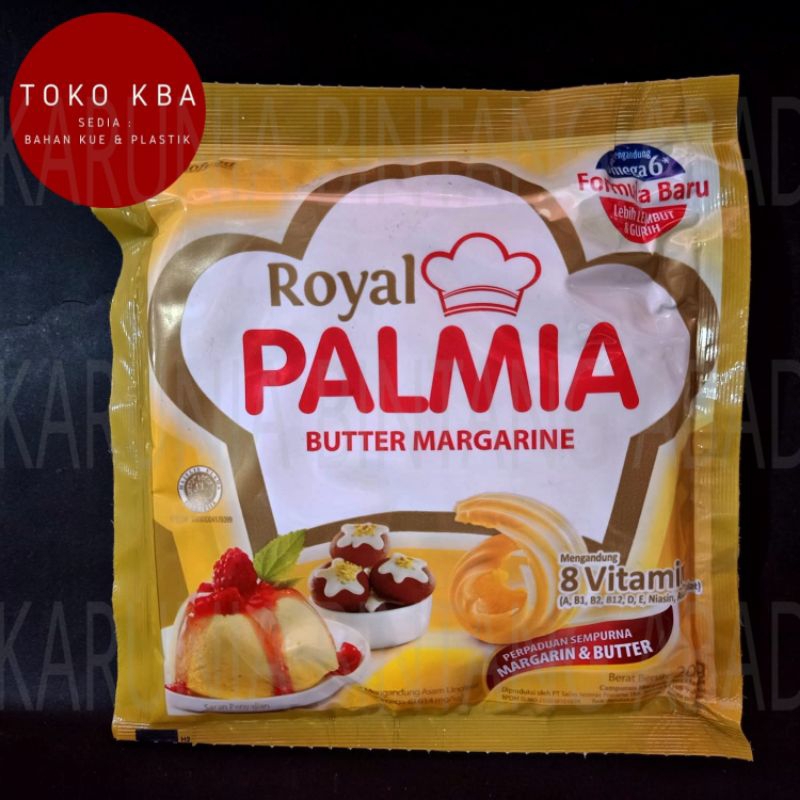 Jual Butter Margarine Royal Palmia 200 Gram Mentega Sachet | Shopee ...