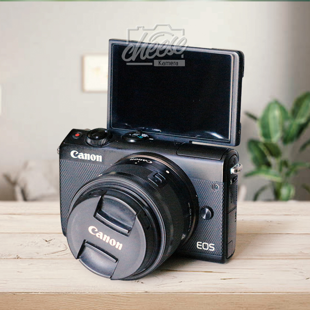 Jual MIRRORLESS CANON M100 SUPPORT WIFI SIAP PAKAI BUKAN M200 | Shopee Indonesia