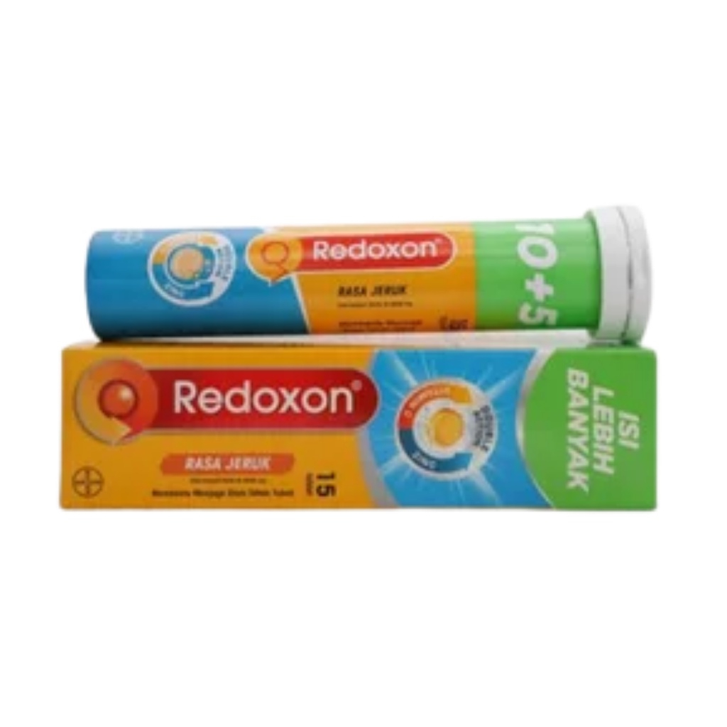 Jual Redoxon Plus Zinc Eff Isi 15 Tablet - Multivitamin | Shopee Indonesia