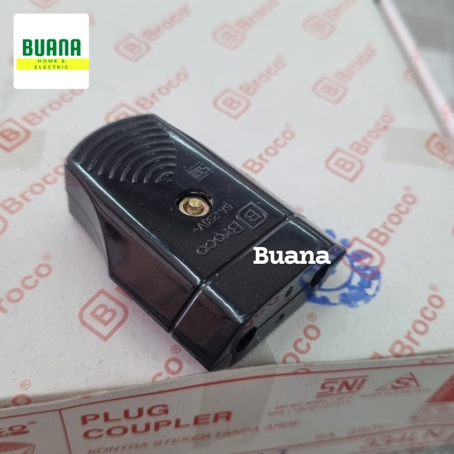 Jual Kontra steker Broco gepeng 334 / stop kontak broco kontra gepeng ...