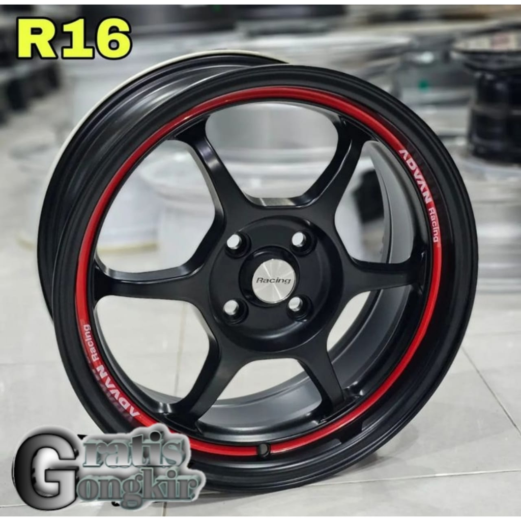 Jual velg mobil ring 16 Advan RG1 Flowforming Pcd 4x100 Lebar 7 vegl racing r16 | Shopee Indonesia