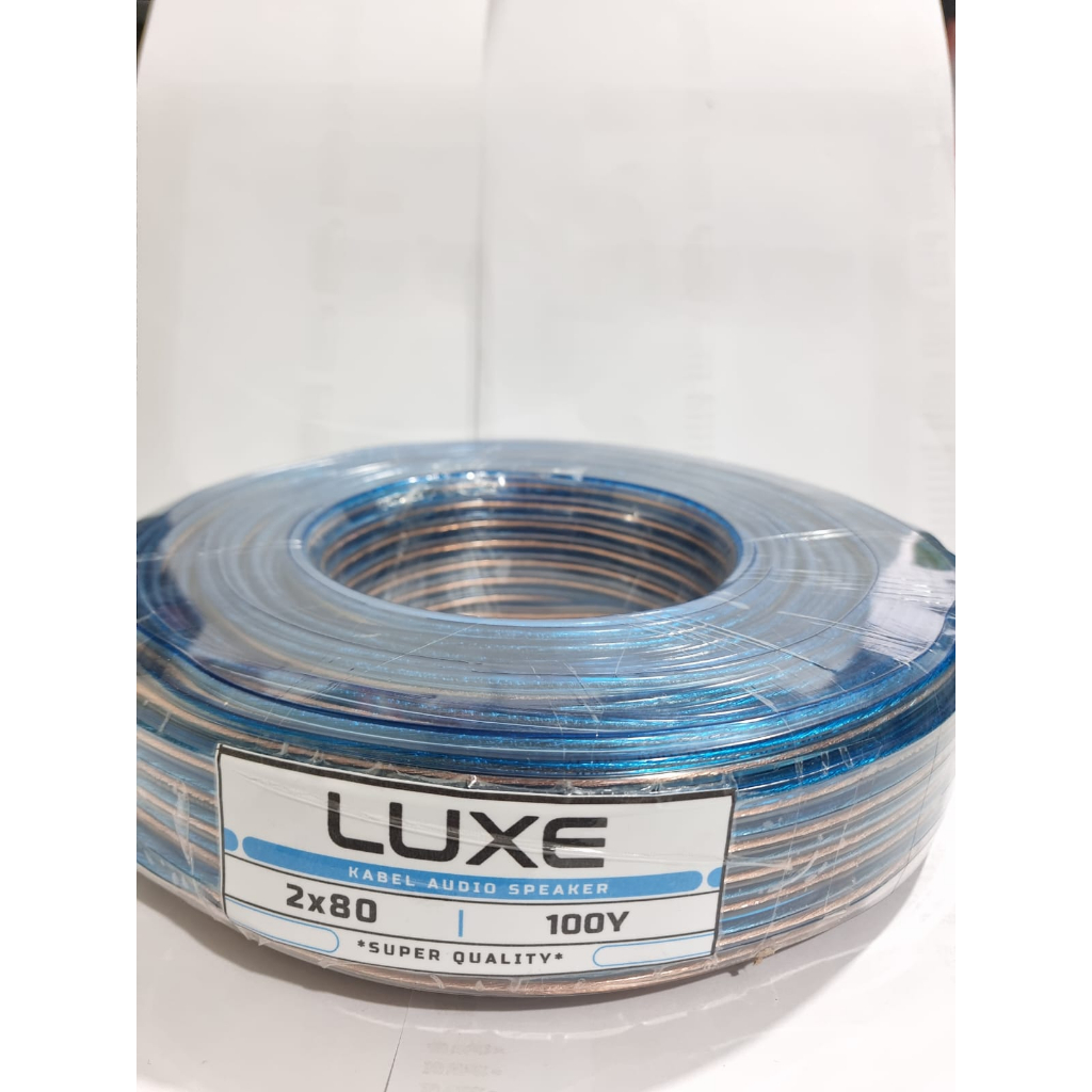 Jual Kabel Transparan Luxe / Kabel Audio Transparan / Kabel Speaker ...