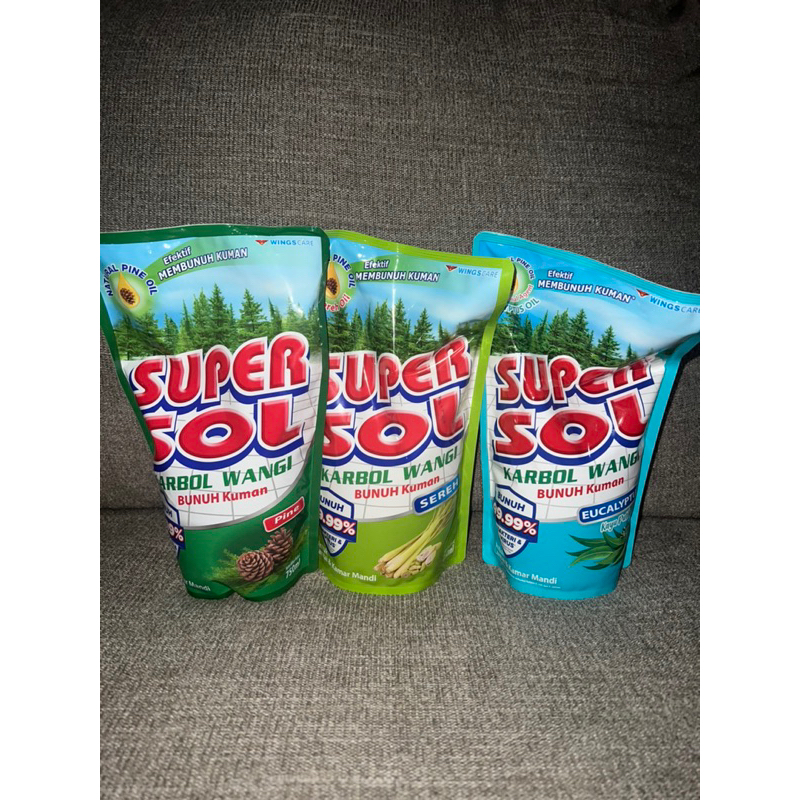 Jual SUPER SOL KARBOL 750 ML | Shopee Indonesia
