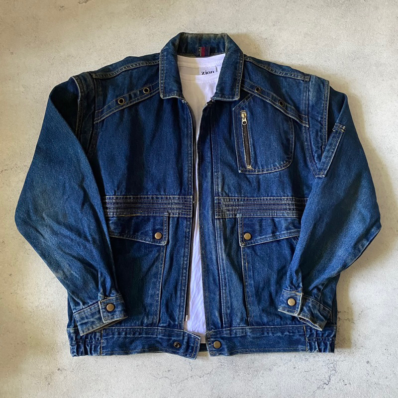 Jual Denim Jacket Boxy Fit | Shopee Indonesia