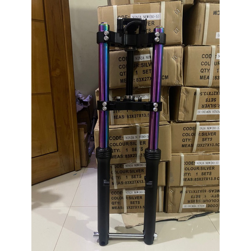 Jual shok depan ninja rr gorilla skok ninja pnp cb gl mp tiger | Shopee ...