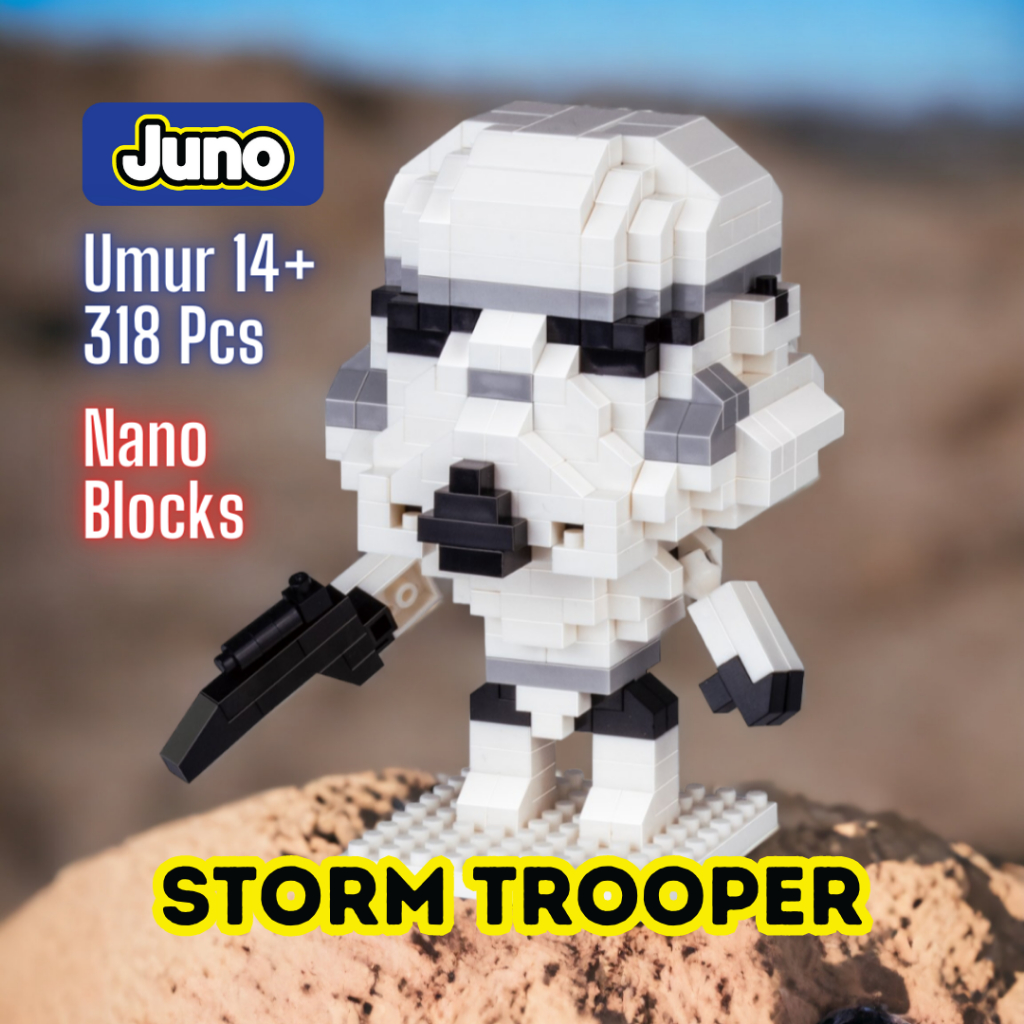 Jual Juno Mainan Balok Star Wars Nano Block Micro Block Darth Vader ...