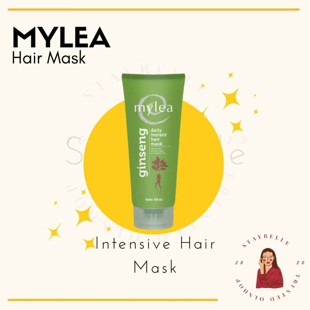 Jual MYLEA GREEN GINSENG HAIR MASK 150ML | Shopee Indonesia