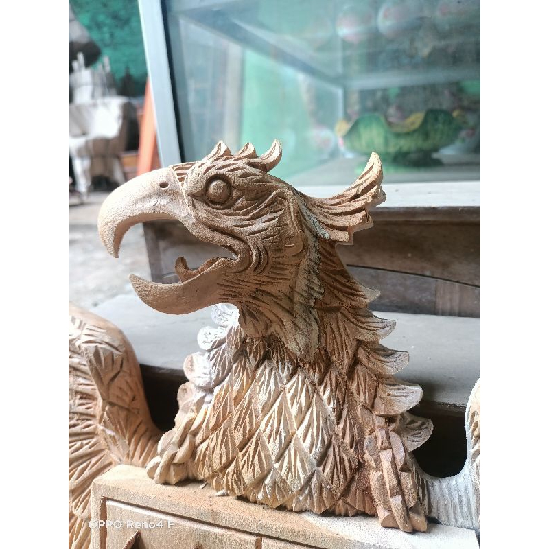 Jual lambang garuda,garuda ukir,ukiran garuda,garuda pancasila | Shopee ...