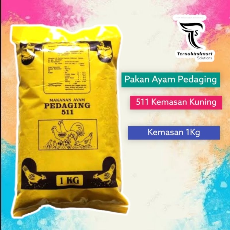 Jual Pur Ayam 511 Kuning - Pakan Ayam Pedaging 1Kg | Shopee Indonesia