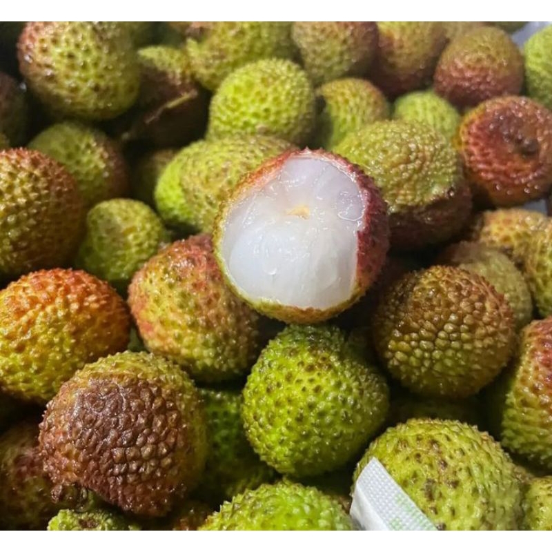 Jual BUAH LECI FRESH/LECI 1KG SUPER MANIS/BUAH LECHY FRESH 1KG | Shopee ...
