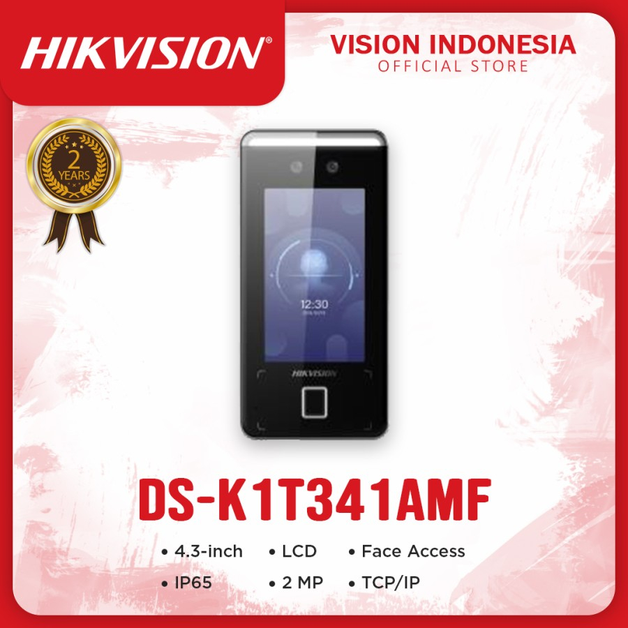 Jual HIKVISION ACCESS CONTROL DS-K1T341AMF / FACE DETECTION - FINGER ...
