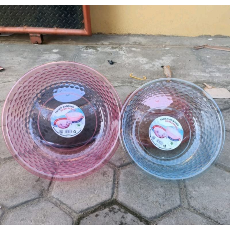 Jual Baskom TAHAN BANTING UNBREAKBLE dan anti pecah / baskom transparan ...