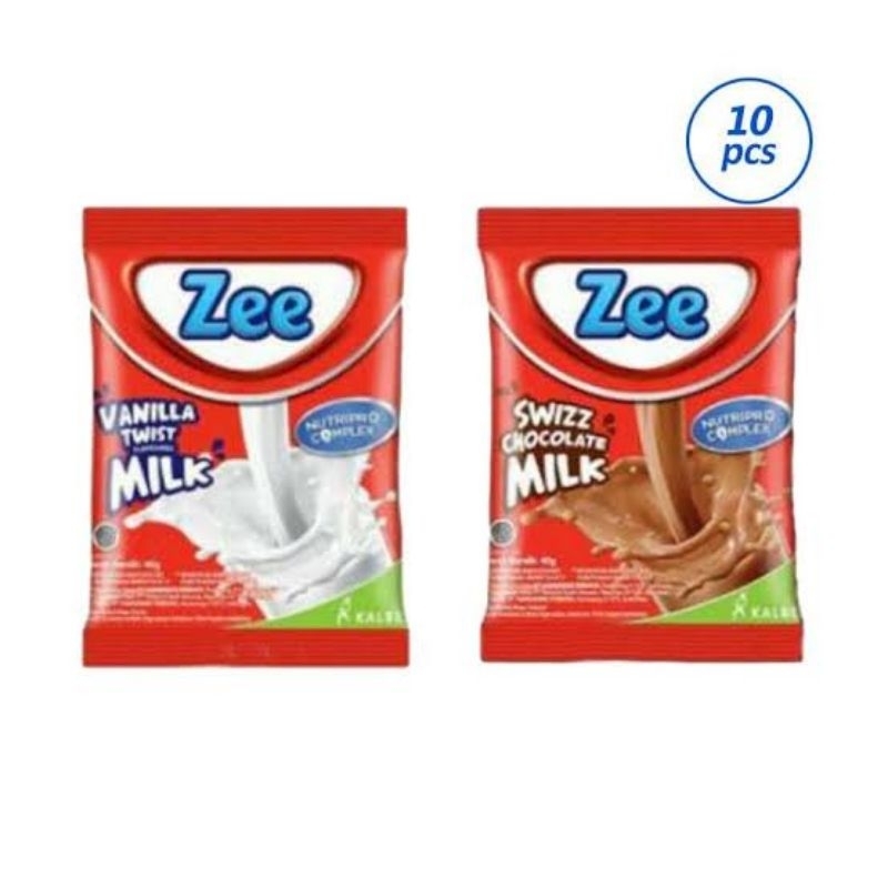 Jual ZEE susu bubuk sachet renceng isi 10 | Shopee Indonesia