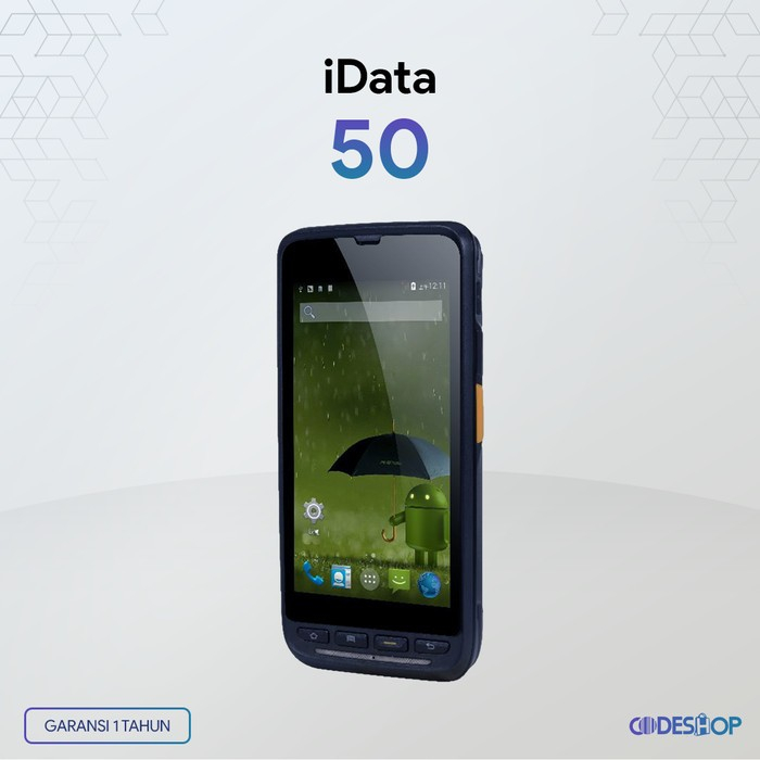 Jual Mobile Scanner iData 50 Android Scanner Barcode 2D Tahan Banting ... Jual Mobile Scanner iData 50 Android Scanner Barcode 2D Tahan Banting ...