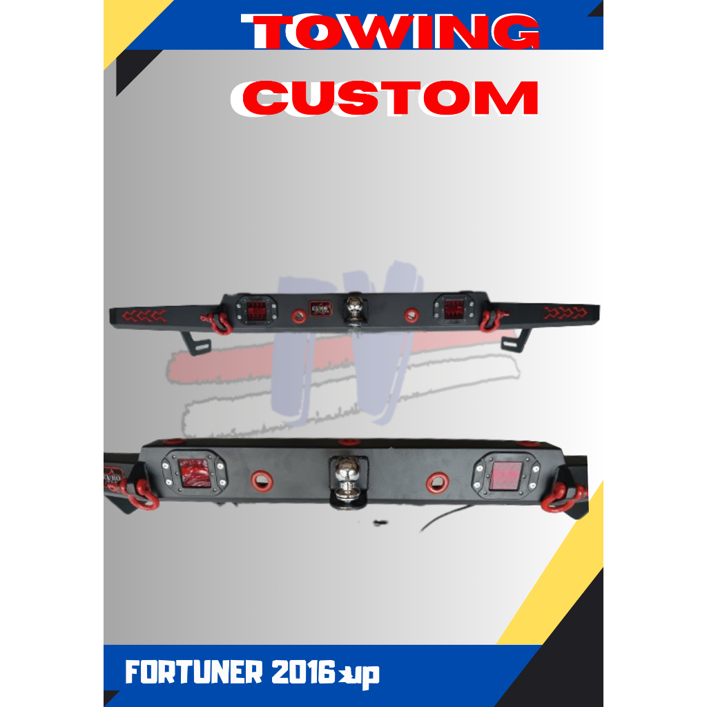 Jual Towing Bumper Belakang Mobil Toyota Fortuner 2016 Model Mini ...