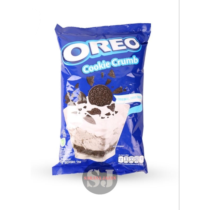 Jual Oreo Crumb Cookie 1kg Original!!! No Repack!!! | Shopee Indonesia