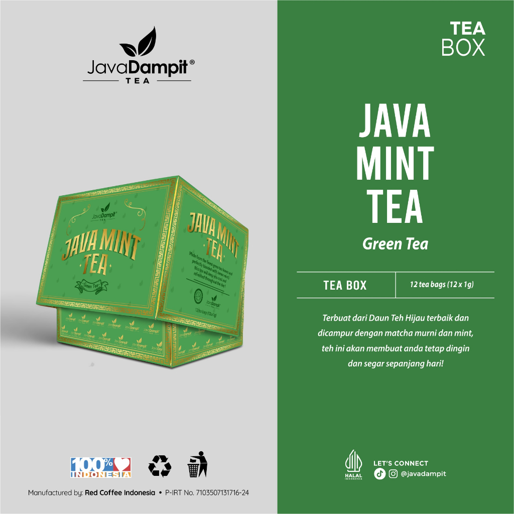 Jual JAVA MINT TEA / TEA BOX | Shopee Indonesia