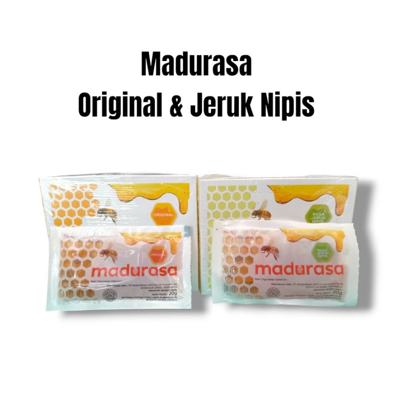 Jual Madurasa Sachet Original dan Jeruk Nipis Isi 12 | Shopee Indonesia