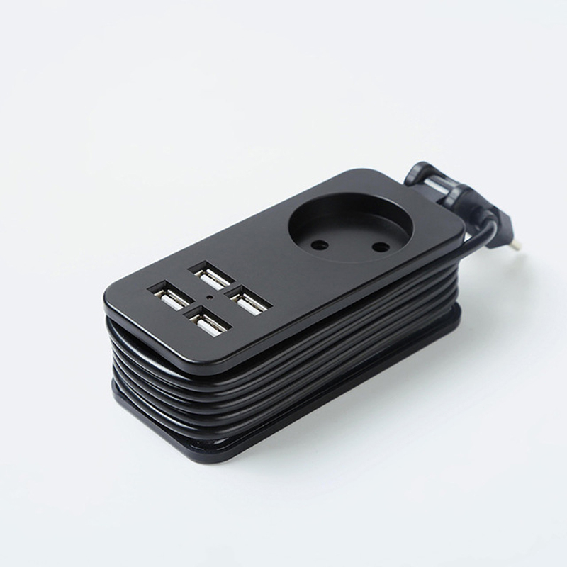 Jual Colokan Listrik 2 slot Stop Kontak Traveling Stop Kontak USB 4 ...