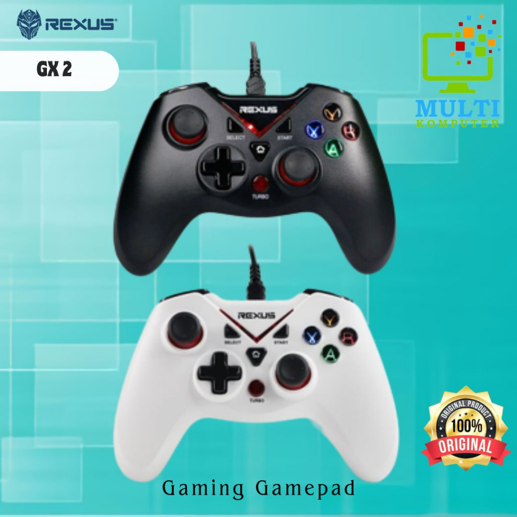Jual Rexus Gladius GX2 Pro Stick Gaming Gamepad Controler USB PC ...