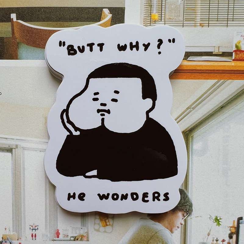 Jual Butt Why - Vinyl Sticker | Shopee Indonesia