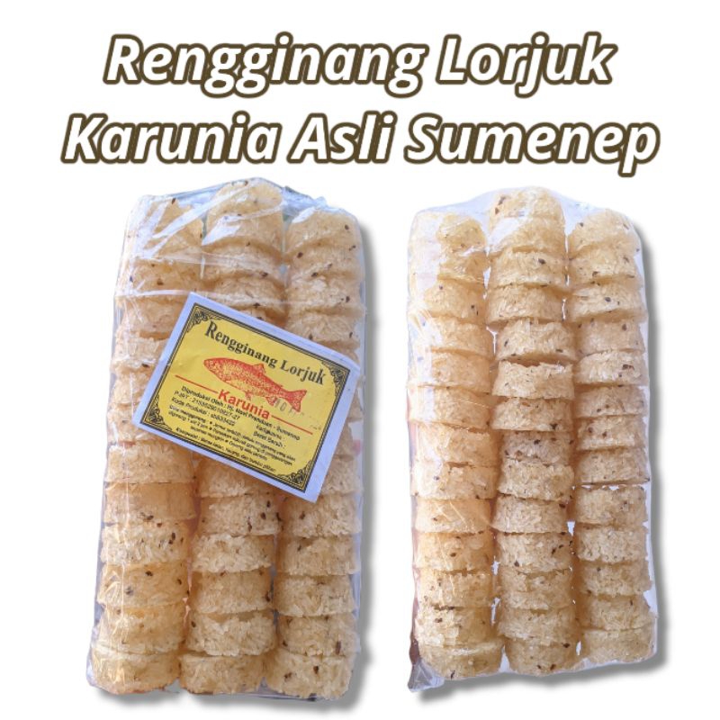 Jual KARUNIA RENGGINANG LORJUK BESAR ASLI MADURA 500gr | Shopee Indonesia