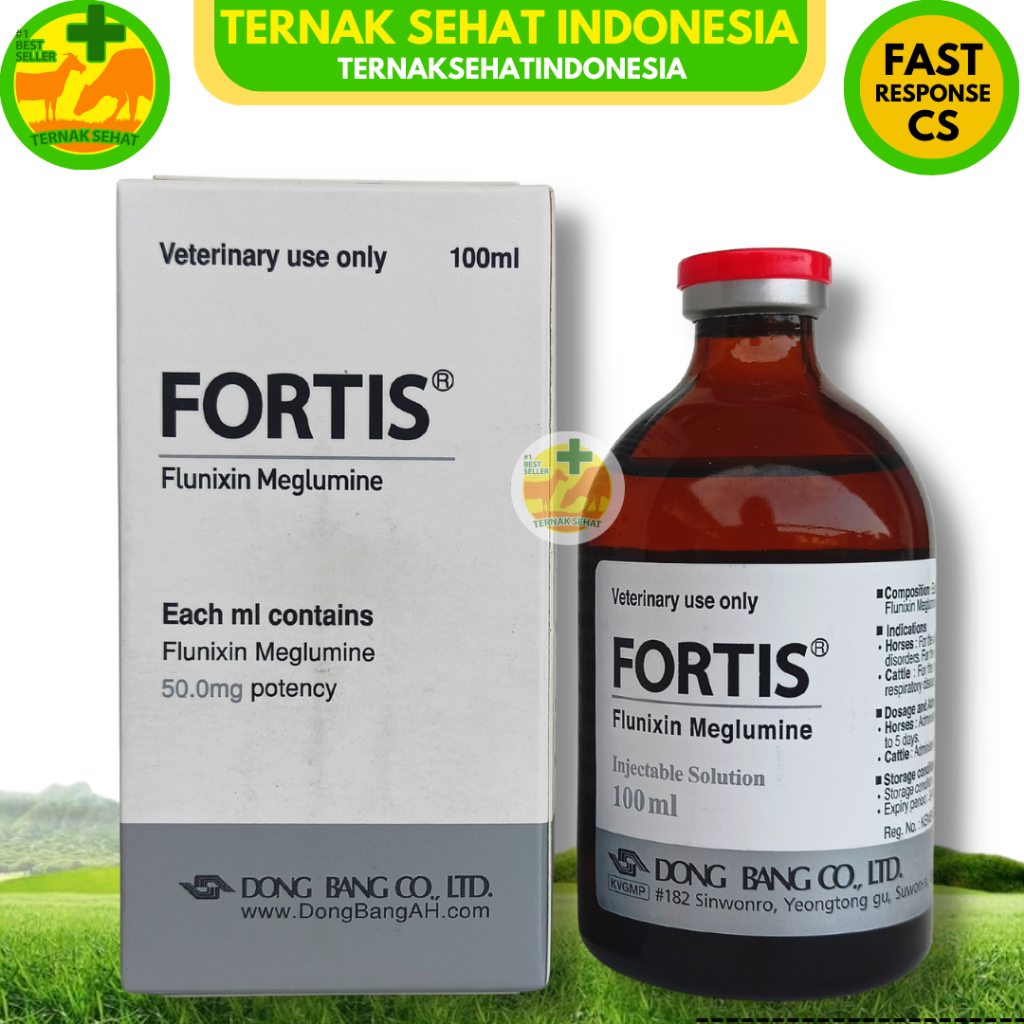 Jual FLUNIXIN FORTIS 100ML - Obat Analgesik Antipiretik dan Anti ...