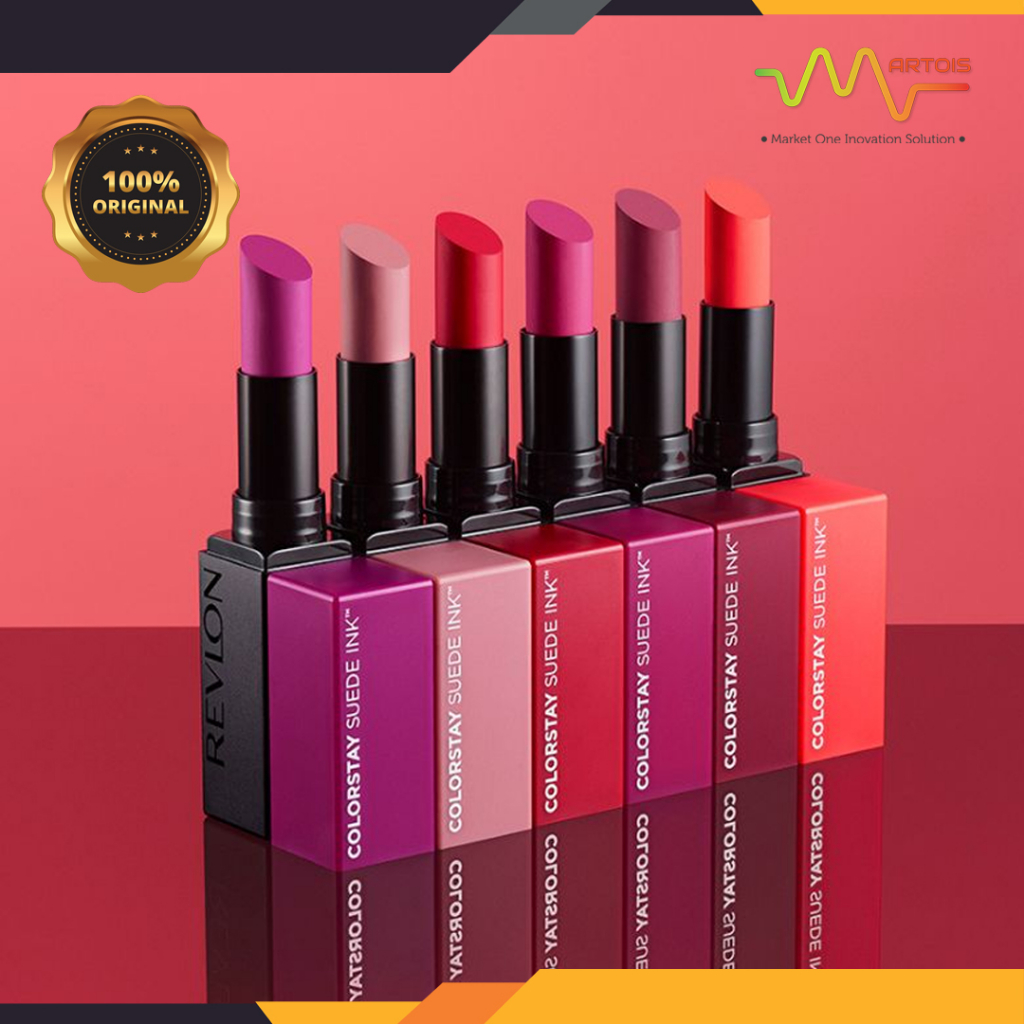 Jual Revlon Colorstay Suede Ink Lipstik / Lipstik Waterproof Tahan 8 ...