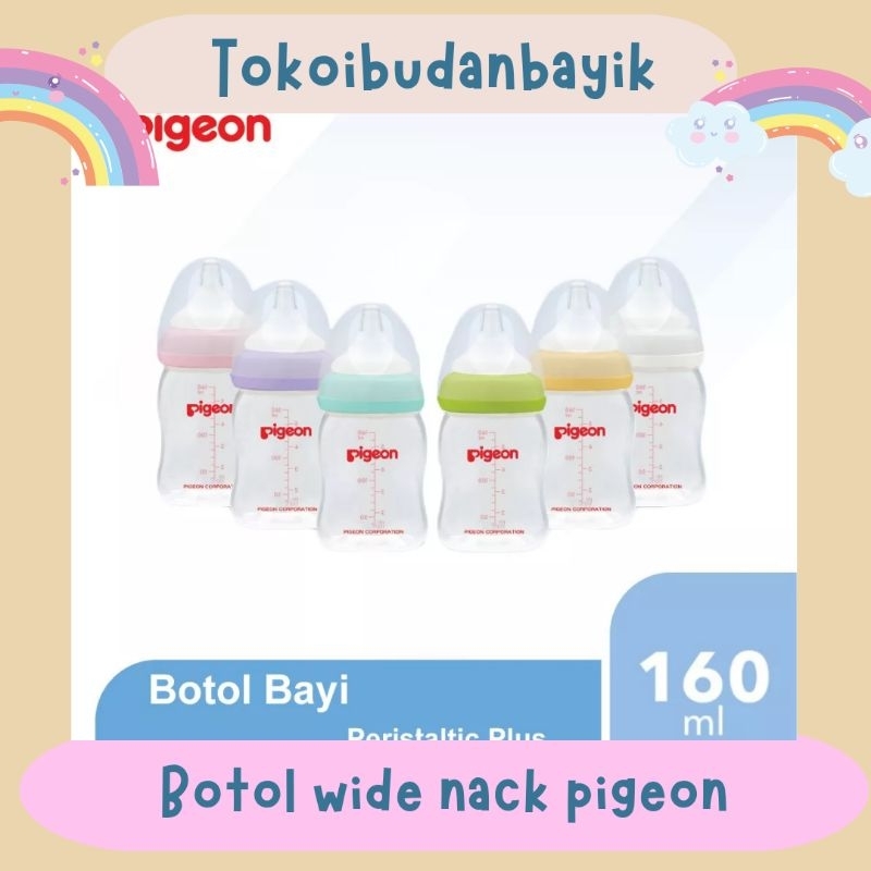 Jual Pigeon Botol Dot Wide Neck 160 ml | Shopee Indonesia