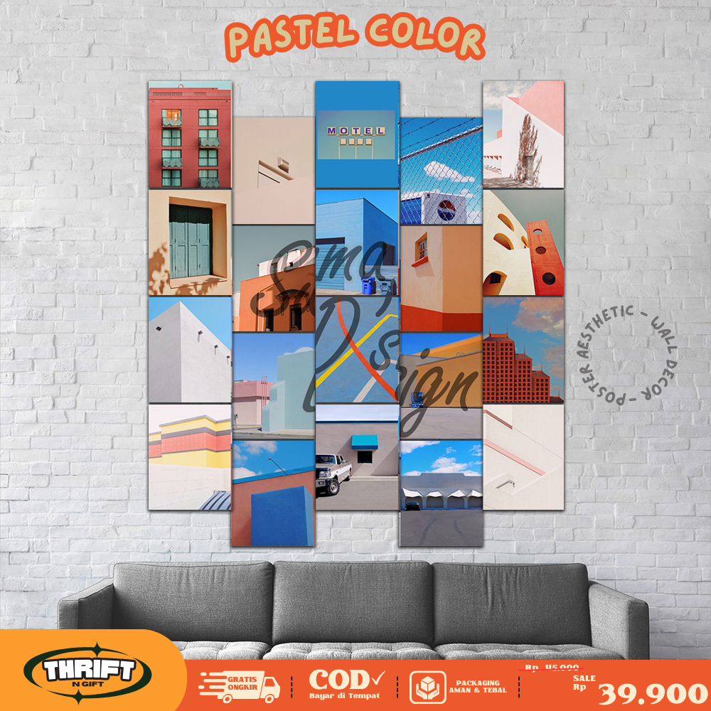 Jual Dekorasi Kamar Aesthetic / Poster Dinding / Poster Aesthetic ...