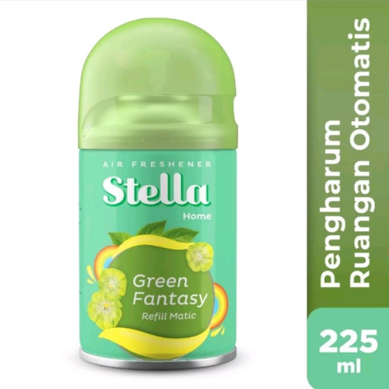 Jual Stella Matic Refil Green Fantasy 225 ml / Stella Matic Refil ...