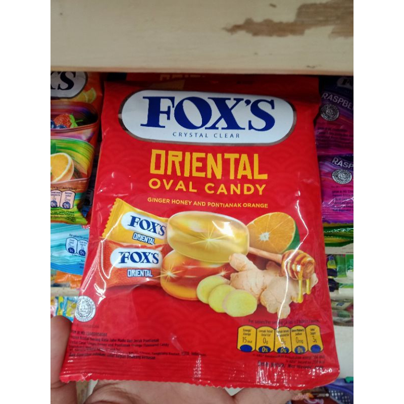 Jual Permen Fox's Rasa Jahe Madu dan Jeruk Pontianak 125gr | Shopee ...