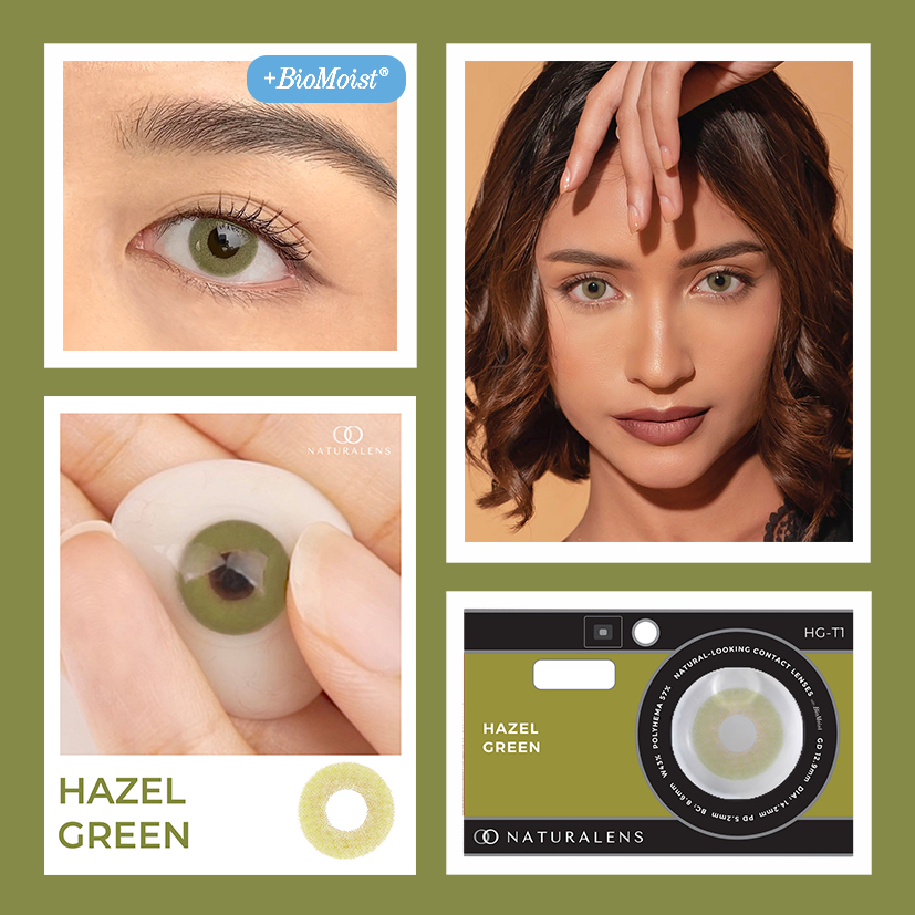 Jual Naturalens Hazel Green Softlens Biomoist (1PC/SEBELAH) Contact ...