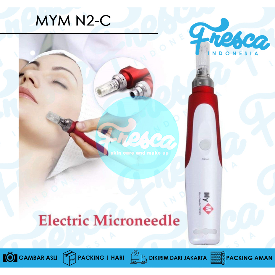 Jual Dermapen MYM Jarum Derma Pen Cartridge N2-CMesin MYM Electric ...