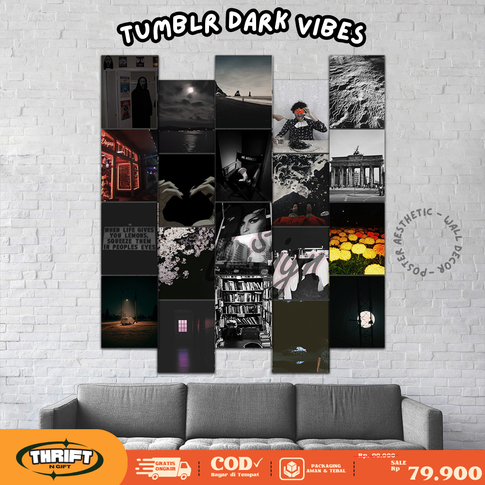 Jual Dekorasi Kamar Aesthetic / Poster Dinding / Poster Aesthetic ...